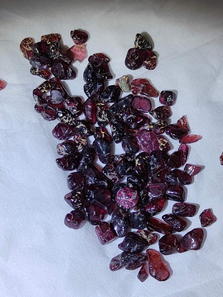Identify Help Dark Red and purple Stones - Gem Related Discussion - IGS ...