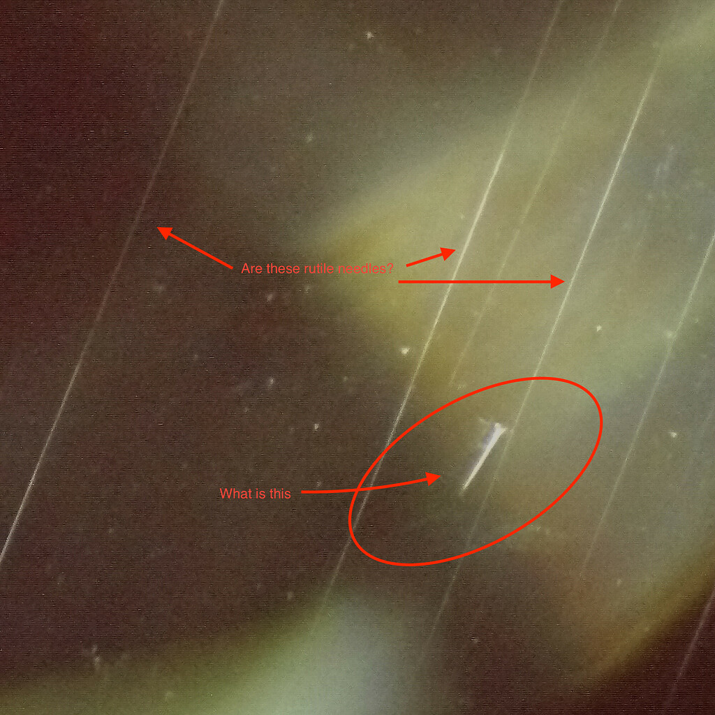 Microscope images of blue sapphire - Gem Related Discussion - IGS Forums