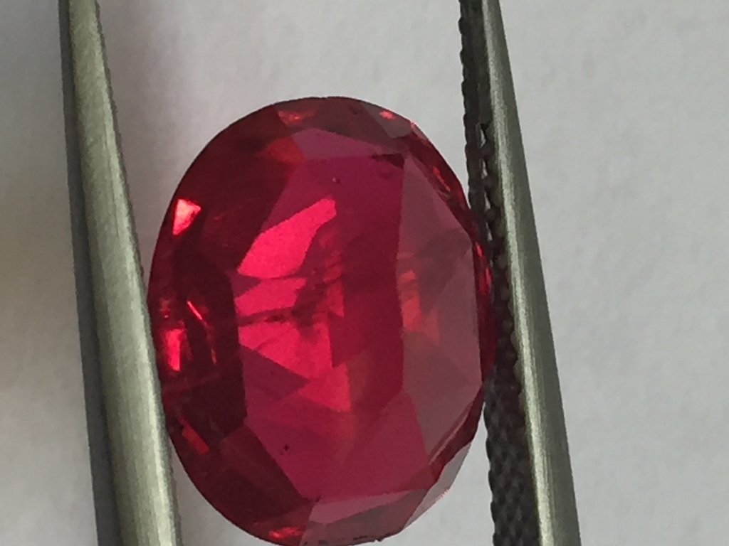 Natural ruby ? Feather inclusions - Gem Related Discussion - IGS Forums