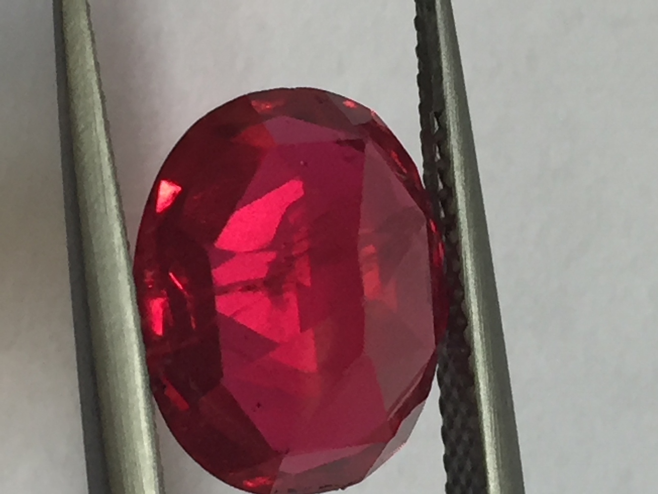 Natural ruby ? Feather inclusions - Gem Related Discussion - IGS Forums