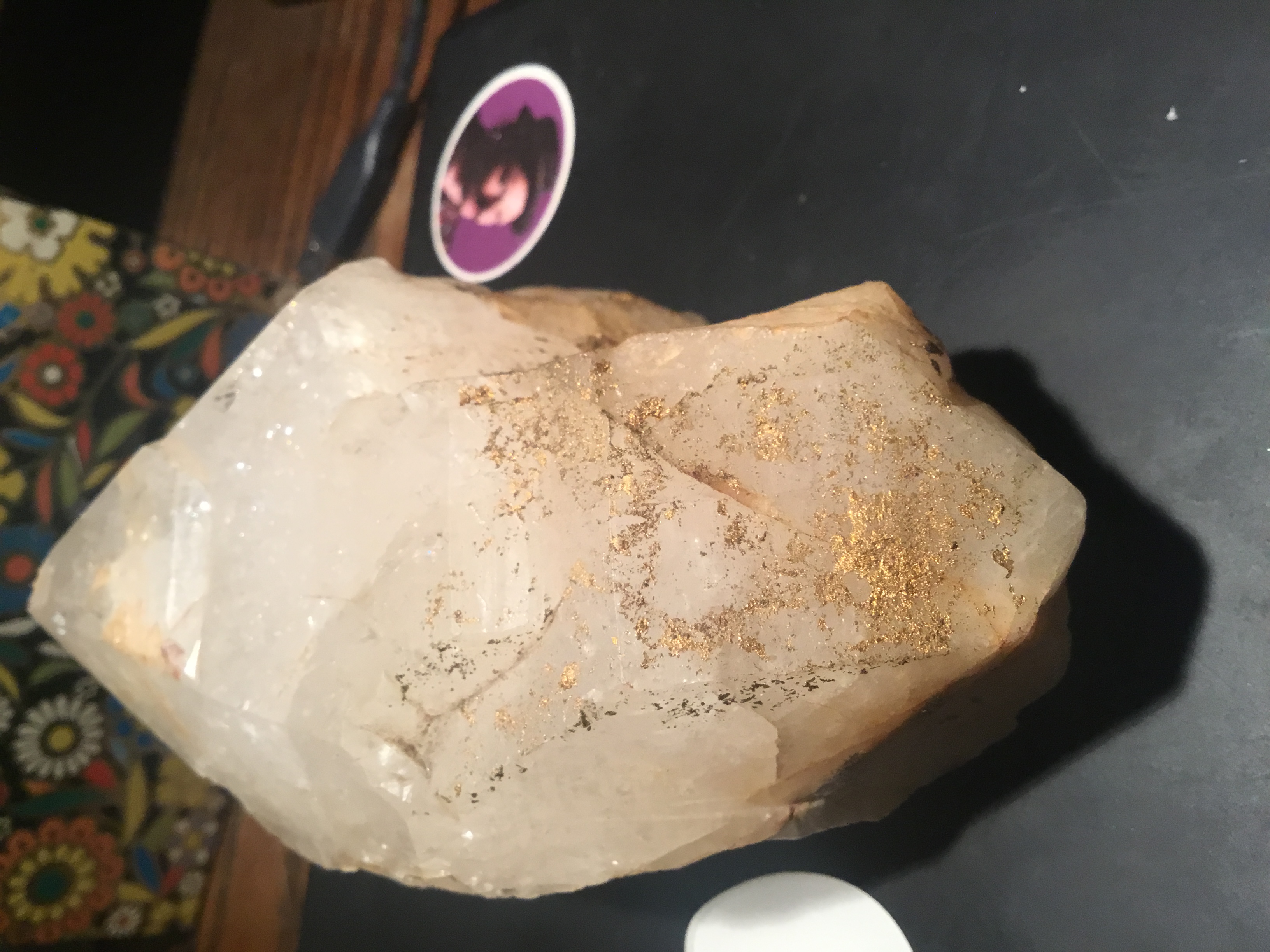 Quartz Rock With Gold Quartz Rock With Gold